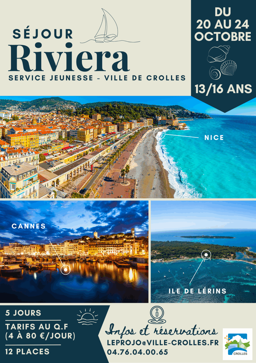 Programme d'activités jeunesse : vacances d'automne - Ville de Crolles
